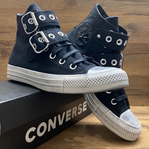 Converse | Shoes | Converse Ctas Strap W Buckle Hi Brand New | Poshmark